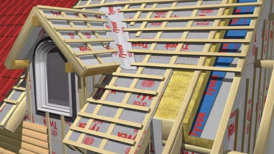 Tyvek® tuuletõkkekangad, katuse aluskatted ja teibid | Isover