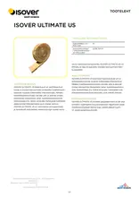ISOVER ULTIMATE US tihendusvill/tulekindel tihendamine